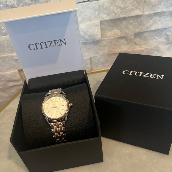 Citizen | Accessories | New Citizen Eco Drive Two Tone Watch | Poshmark